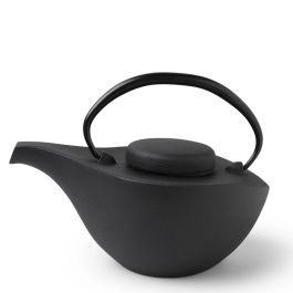 Cast Iron Teapot - Hikifune Black Matte