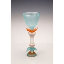Anna Boothe - "Hands Down Goblet" Glass Sculpture