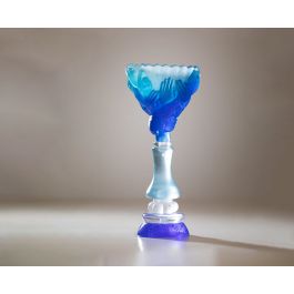 Anna Boothe - "Cheery" Glass Goblet
