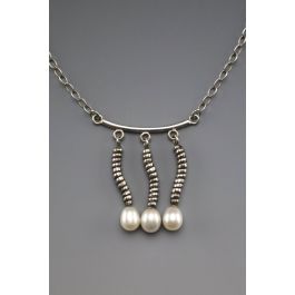 Amy Beeler - "Mesquite" Sterling Silver Necklace