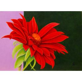 Debra Buchanan - "Gerber" Oil Painting