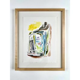 Cyd Gottlieb - "Quick Draw Test 1" Mixed Media Drawing